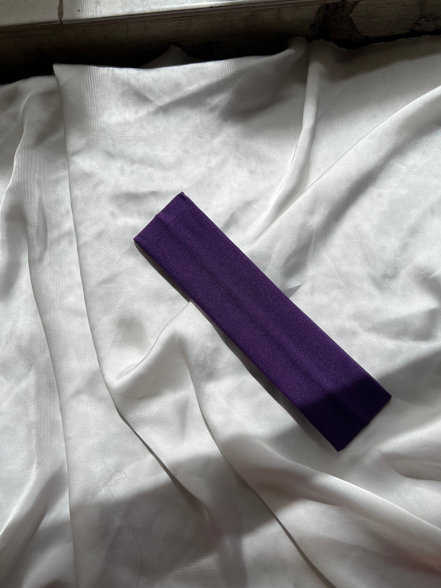 Purple vintage headband – Misoki