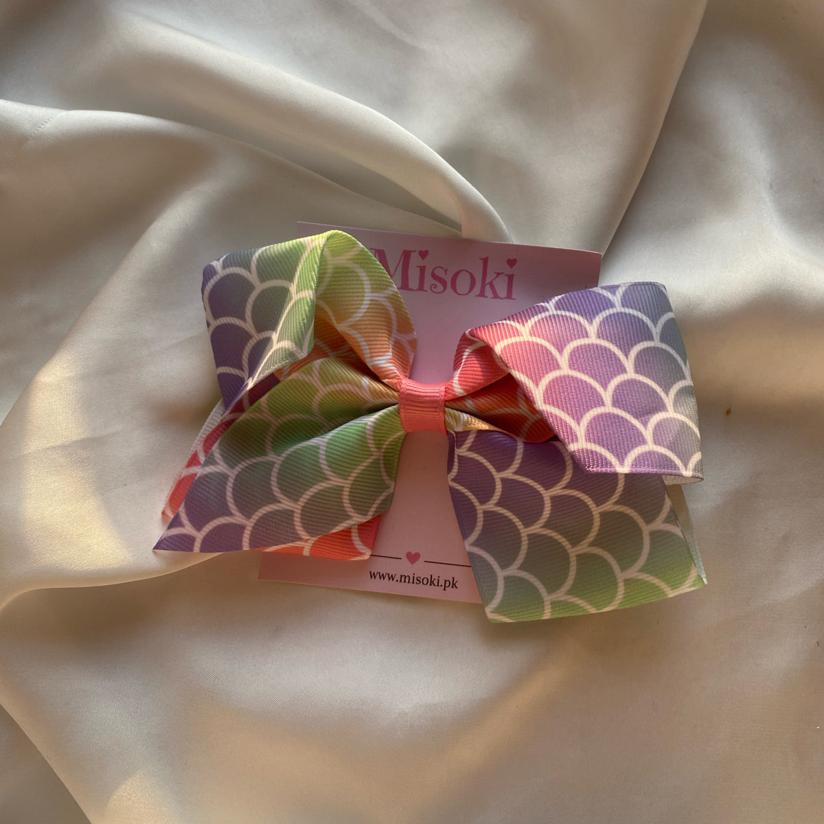 Mermaid bow clip – Misoki