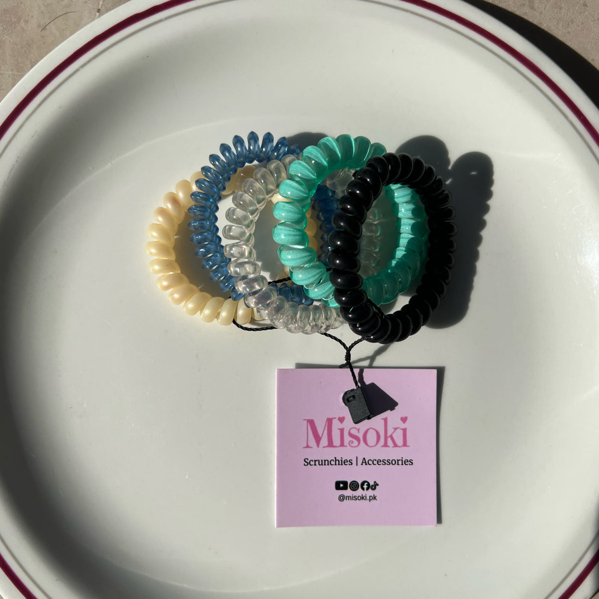 Pack of 5 spirals - marina – Misoki