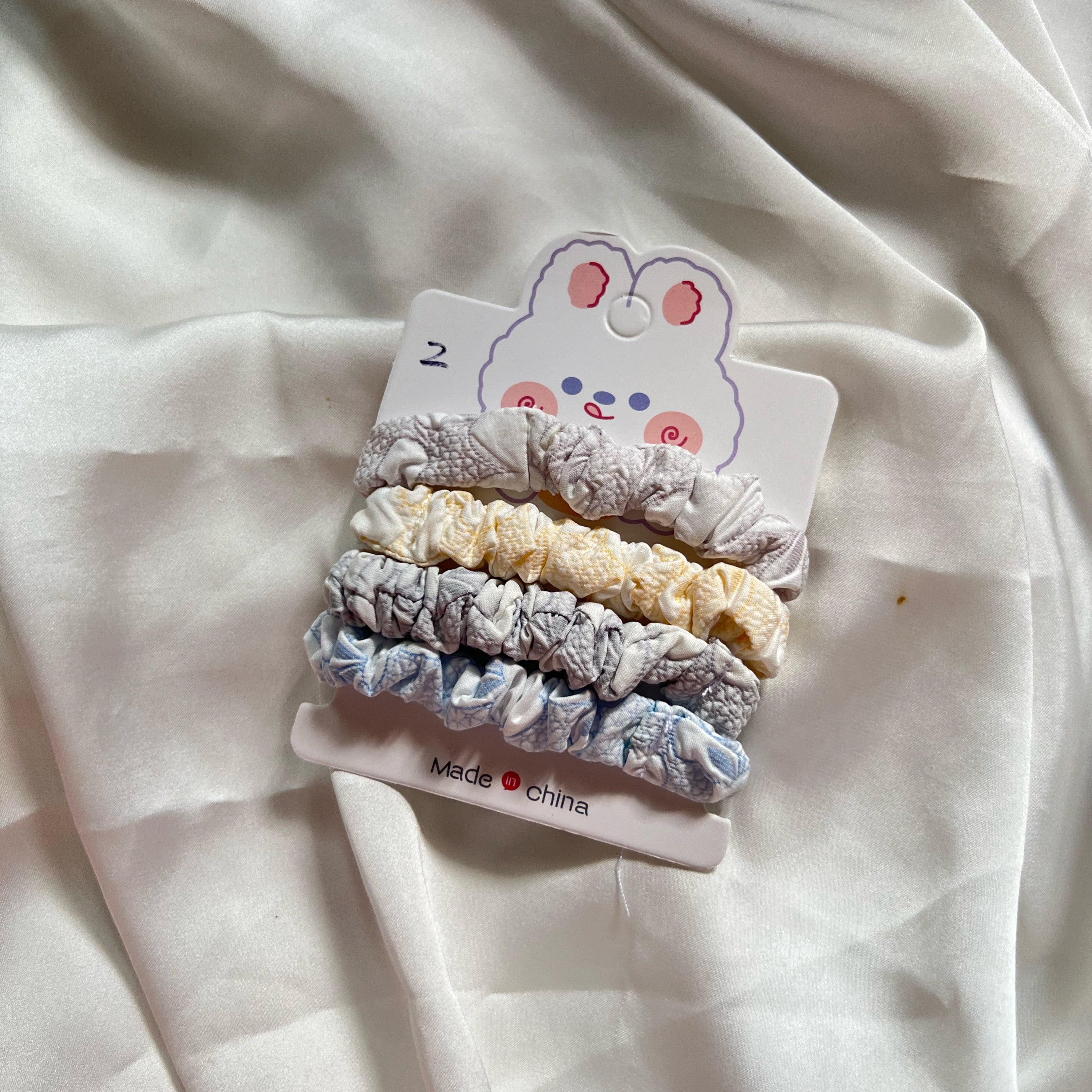 Pack of 4 scrunchies – Misoki