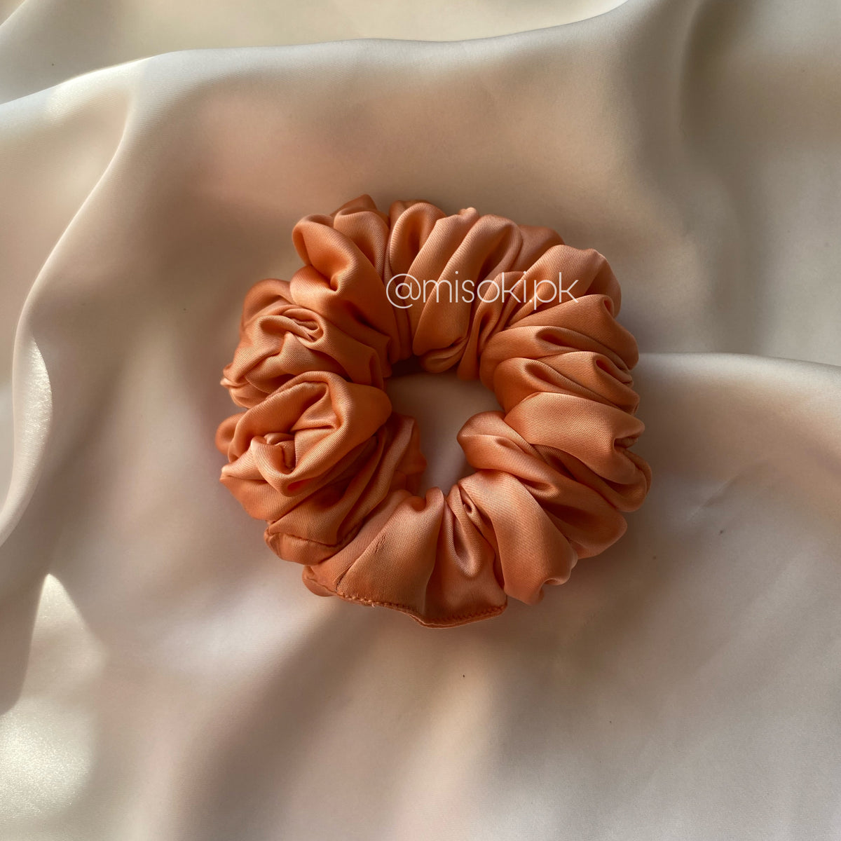 Salmon - scrunchie – Misoki