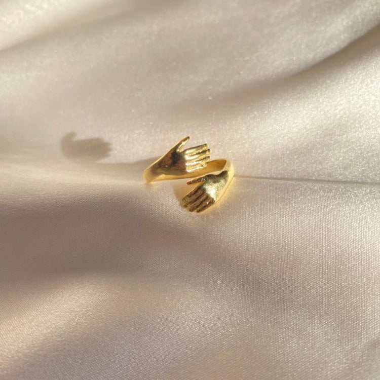 Golden - Hug ring (adjustable) – Misoki