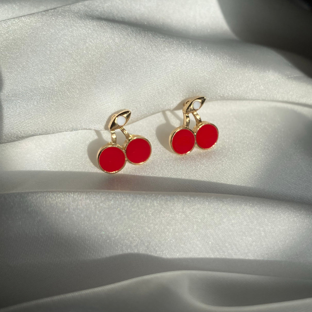 Misoki's Cherry Studs
