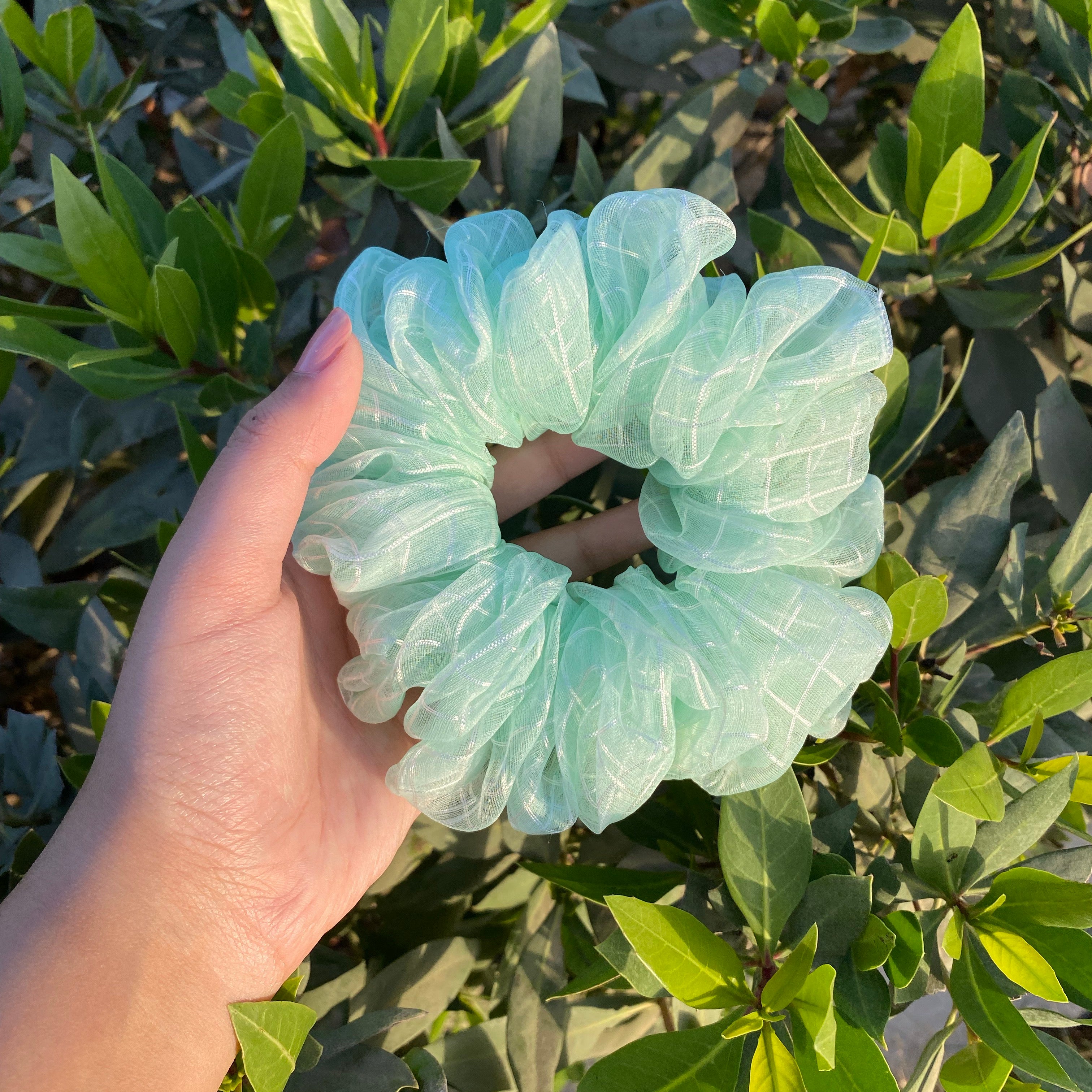 XXL - mint green scrunchie – Misoki