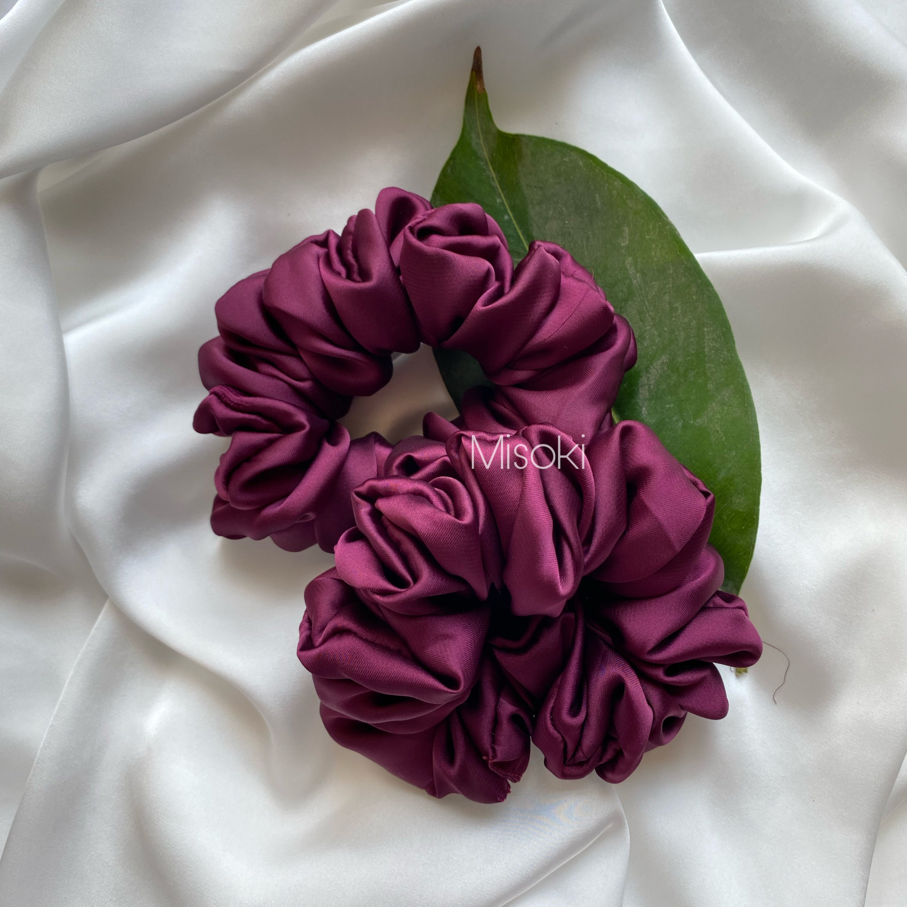 Plum Scrunchie x 1 – Misoki