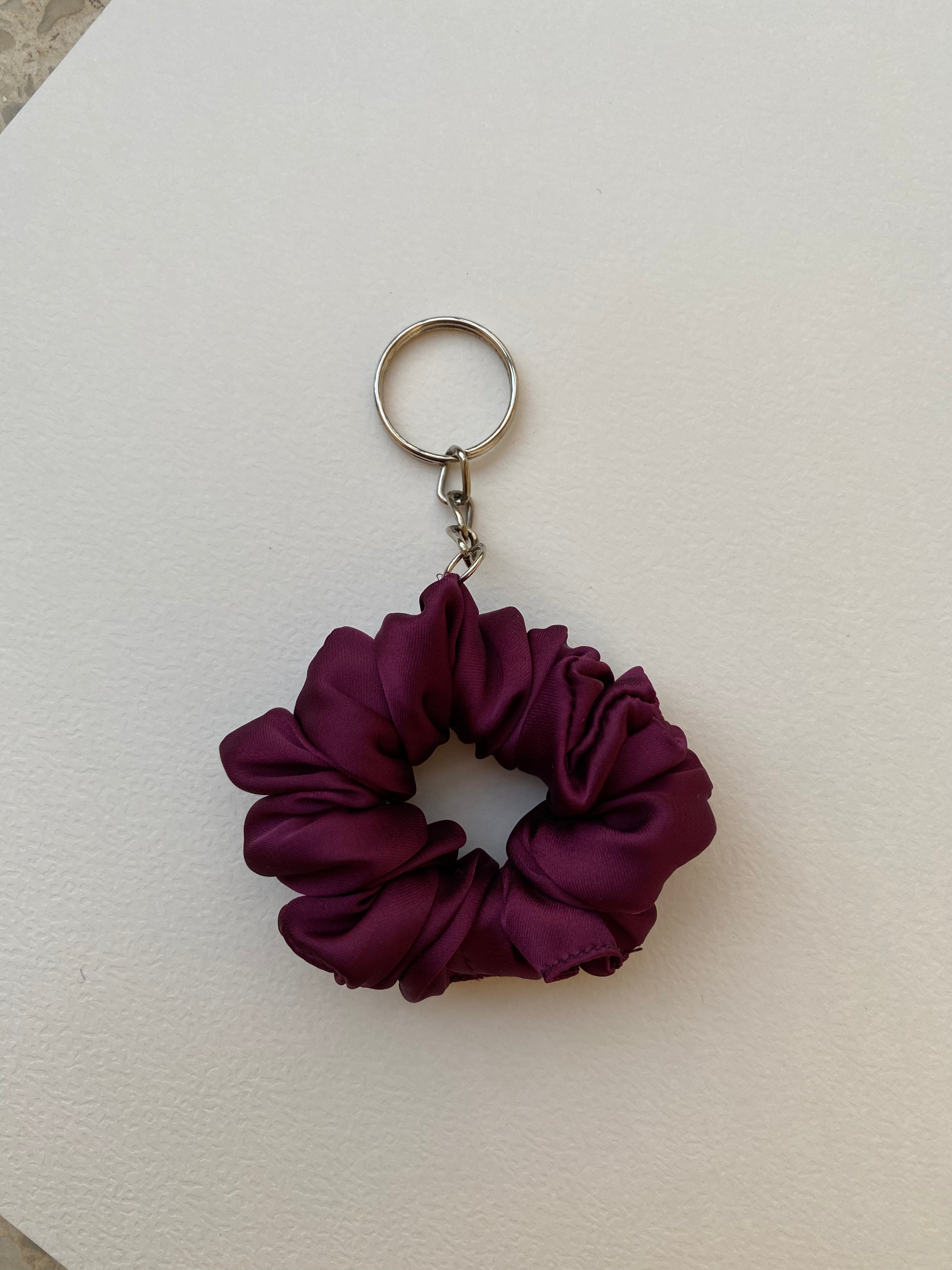 Plum Scrunchie keychain – Misoki